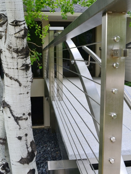 Feeney inc 1/4'' cablerail infill salt lake city utah meta designs ...