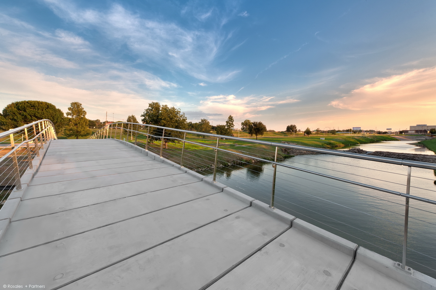 Feeney Inc Phyllis J Tilley Memorial Pedestrian Bridge Cablerail kit ...