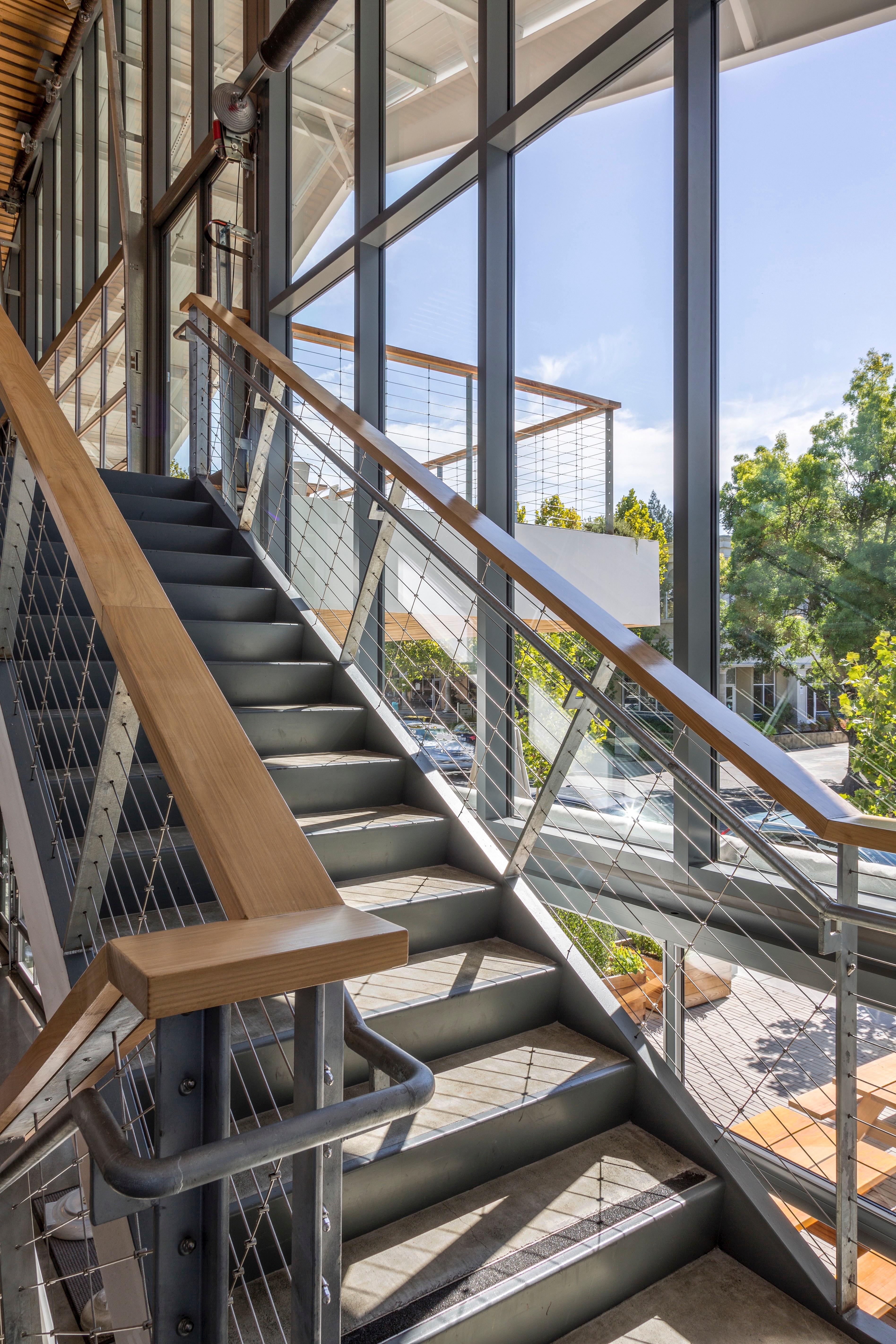 Feeney the SHED market place interior staircase cablerail infill ...