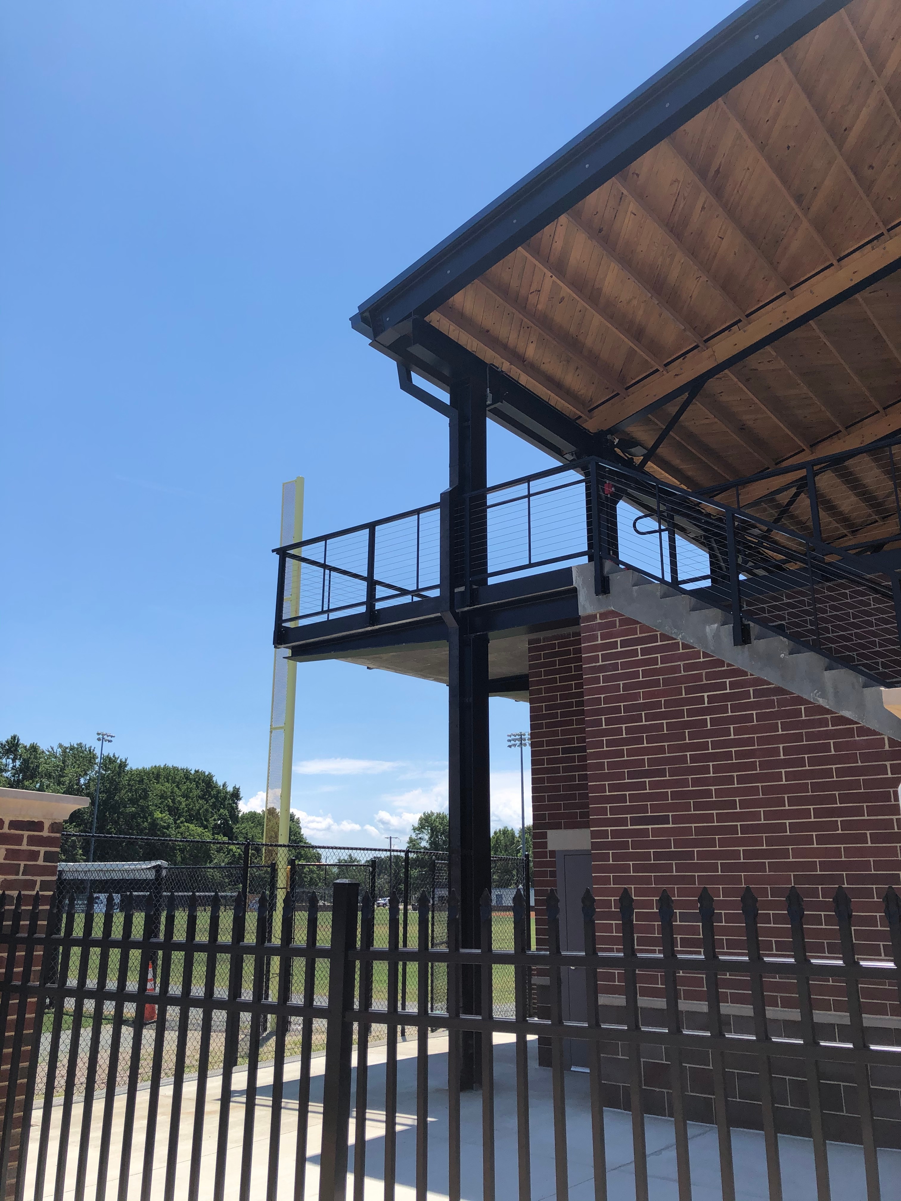 Feeney War Memorial Stadium Exterior Staircase DesignRail | Feeney Inc.