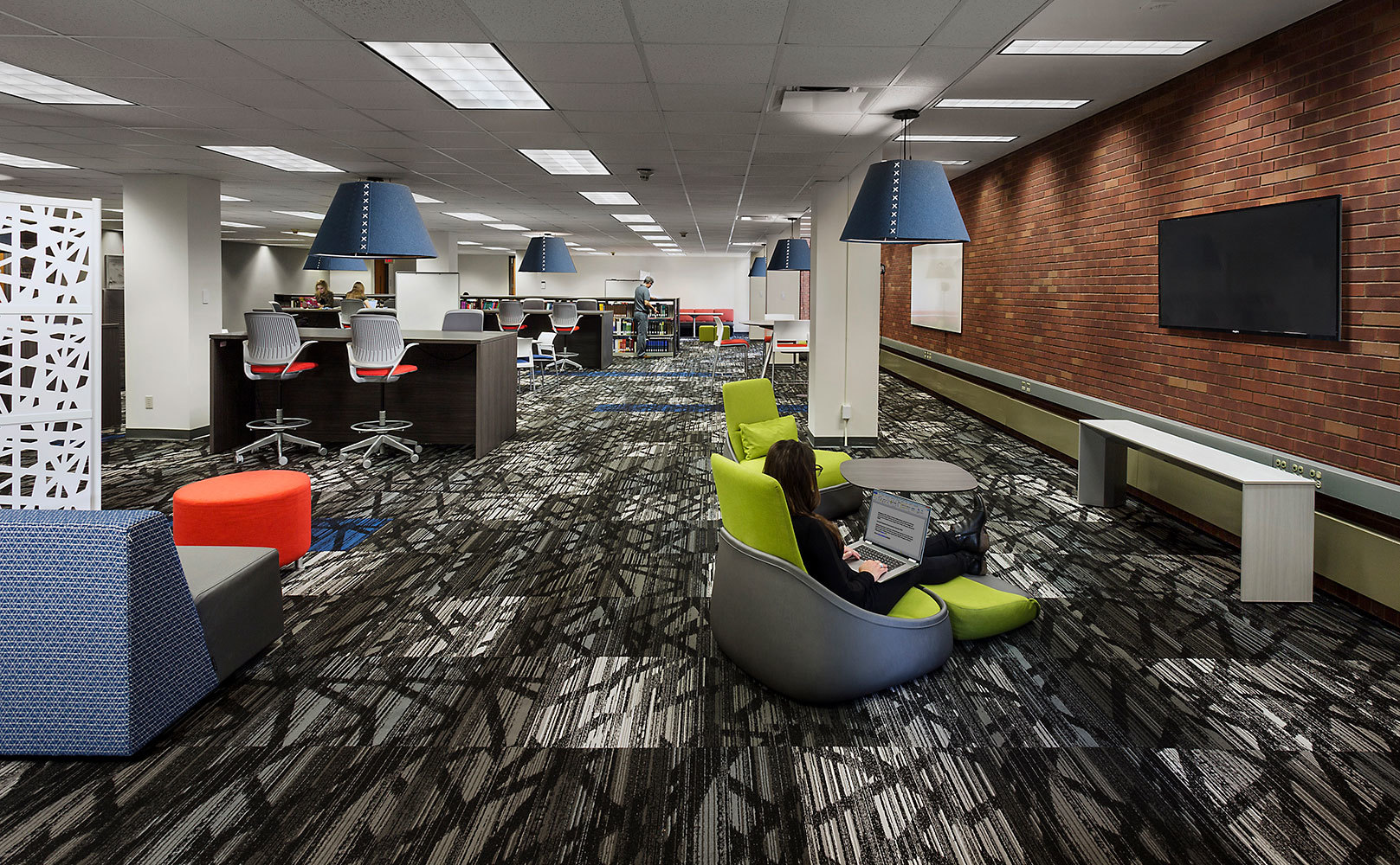 FEH Design Drake University Cowles Library Interior Design | FEH Design