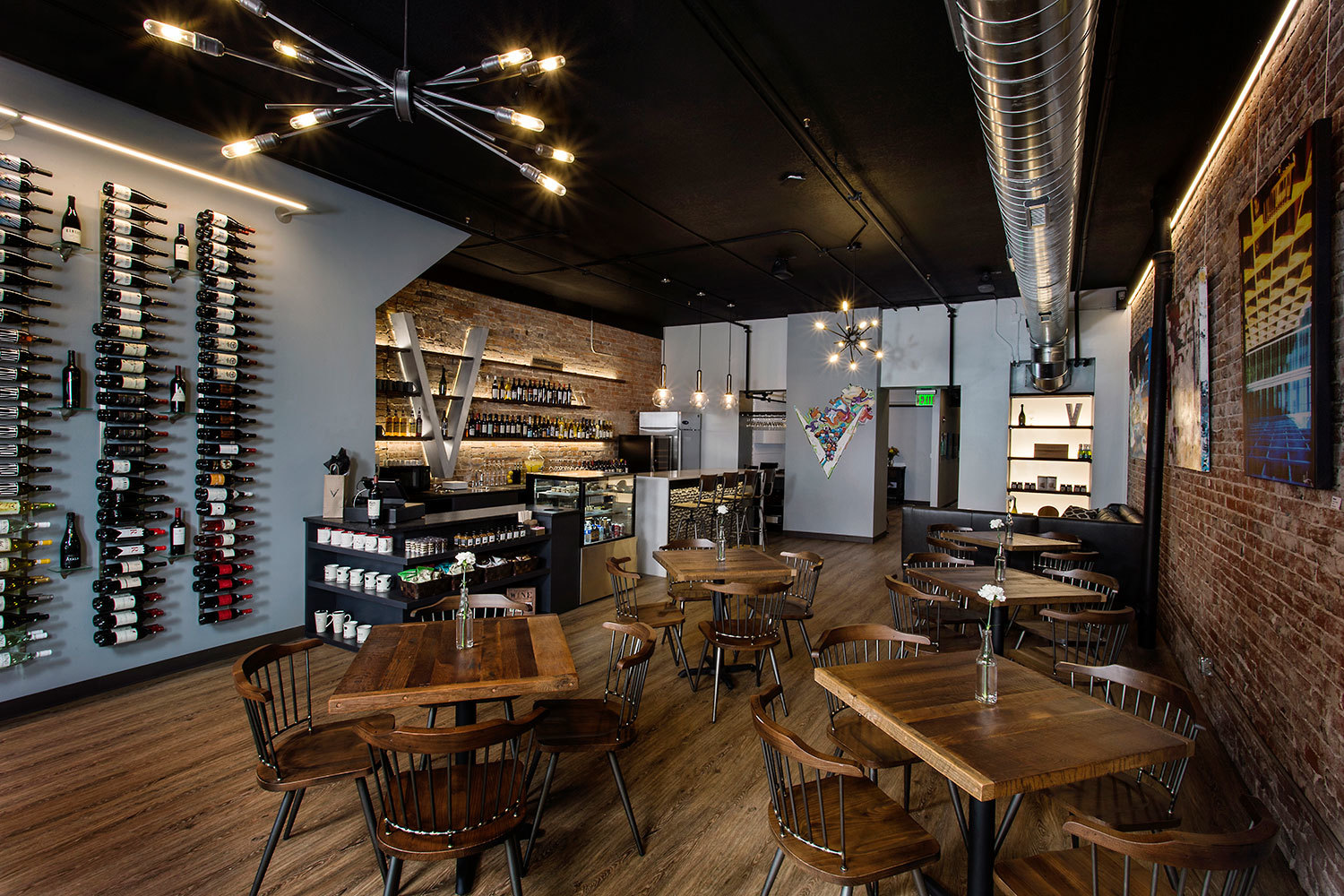 FEH Design Vino 209 Wine Cafe Design | FEH Design