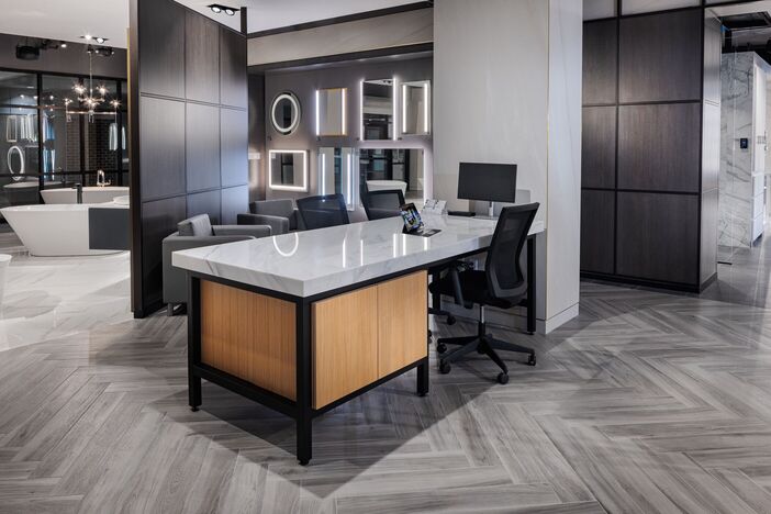 Ferguson Studio Showroom | ASI | Architectural Systems, Inc.