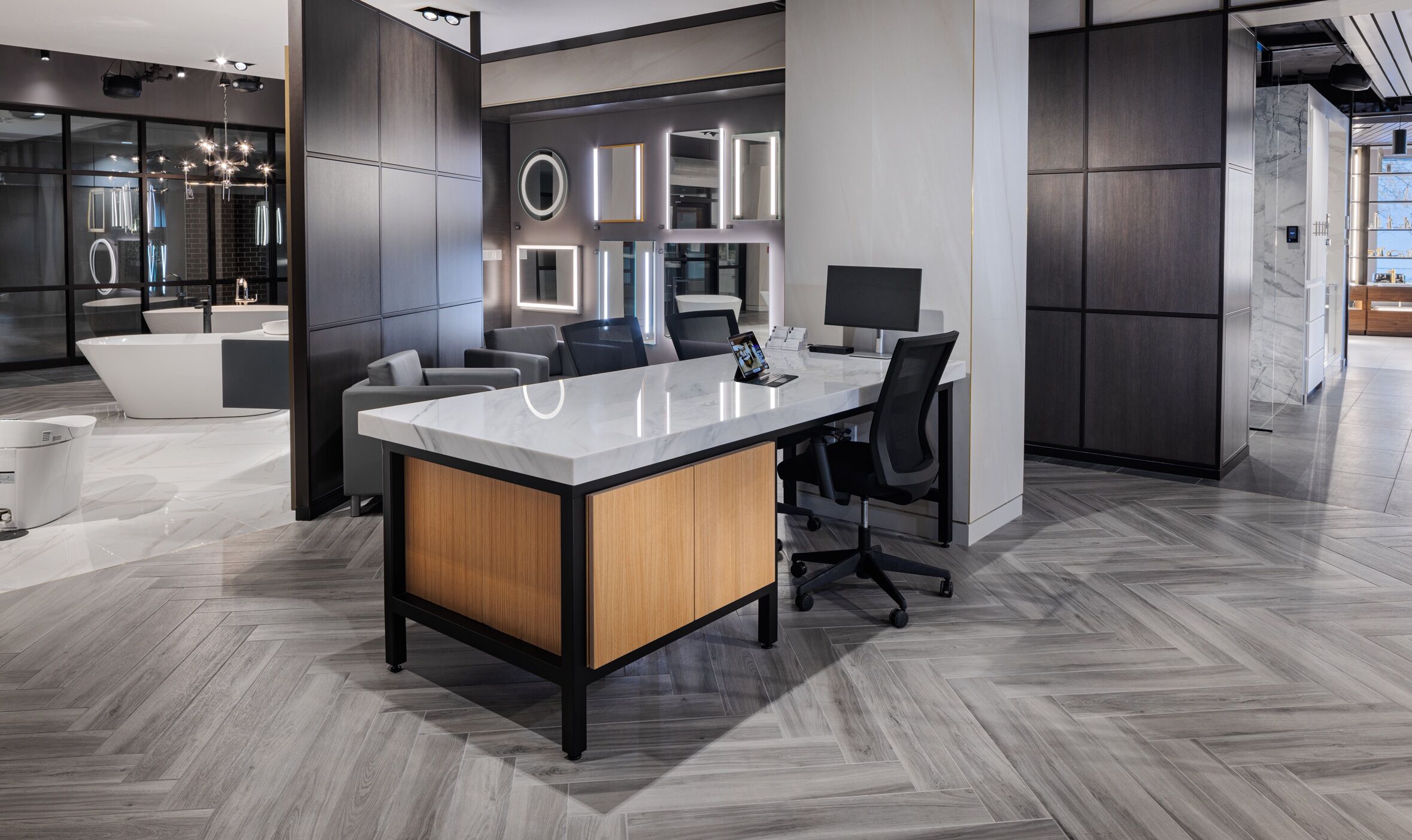 Ferguson Studio Showroom | ASI | Architectural Systems, Inc.