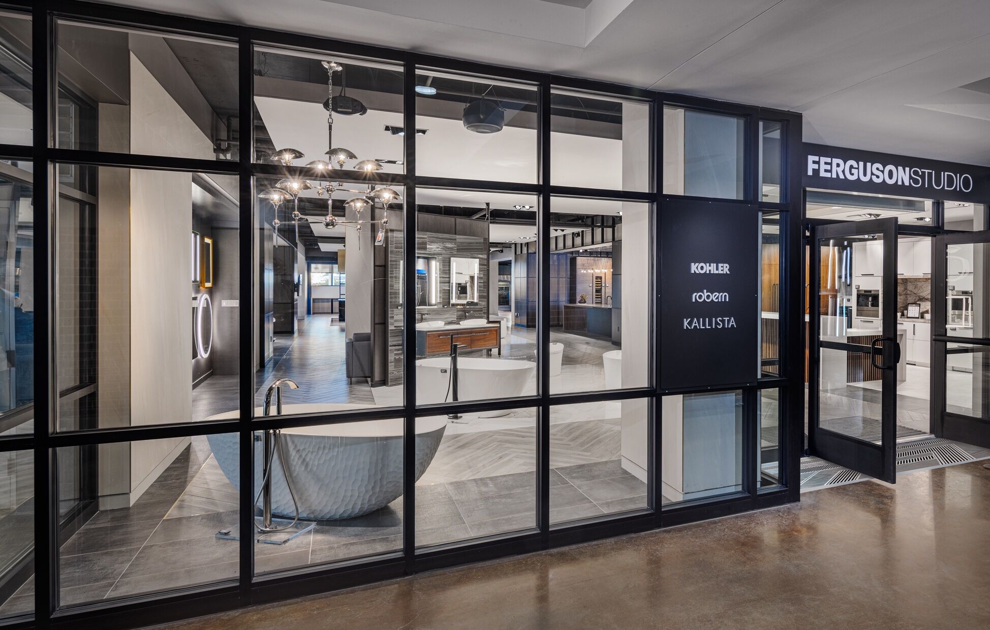 Ferguson Studio Showroom | ASI | Architectural Systems, Inc.