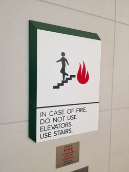 fire safety ada signage welch sign | Welch Sign