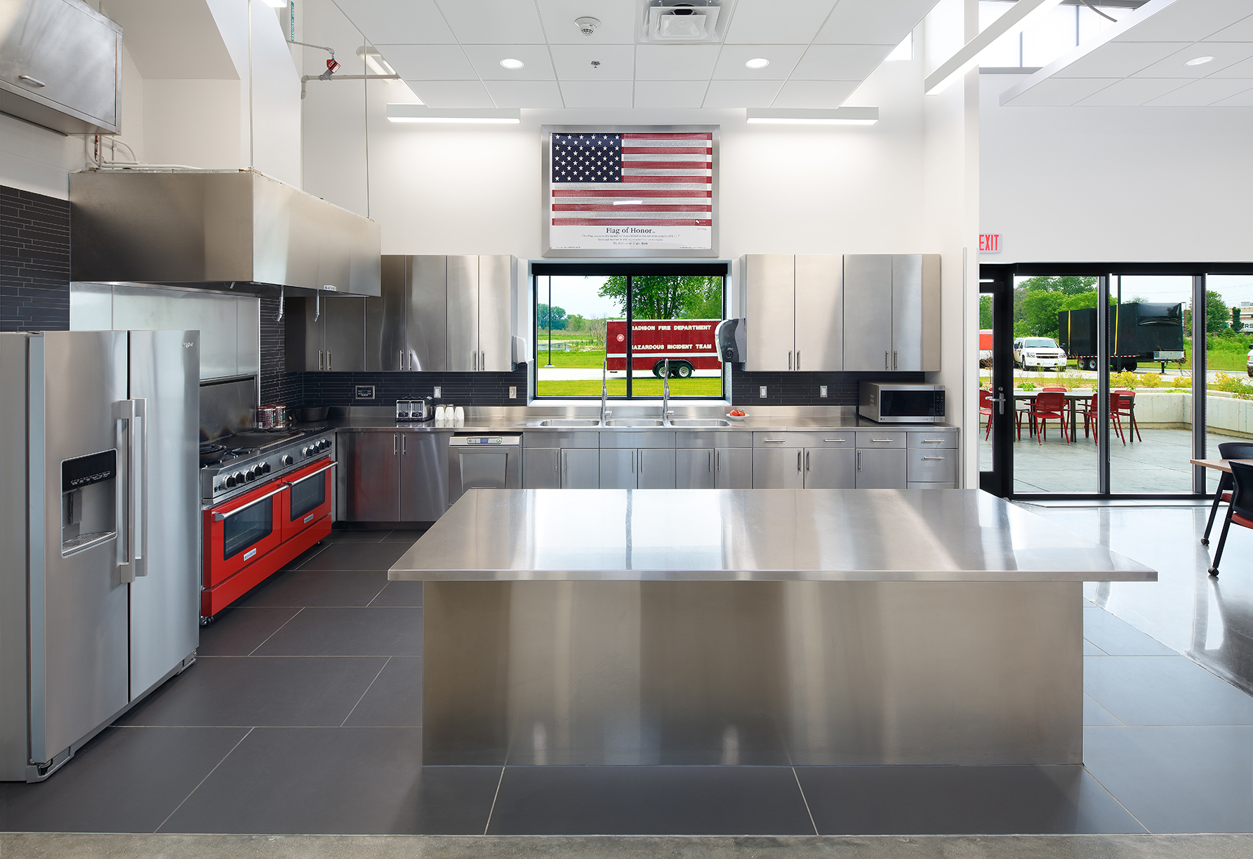 Fire station kitchen design and inspiration | OPN Architects