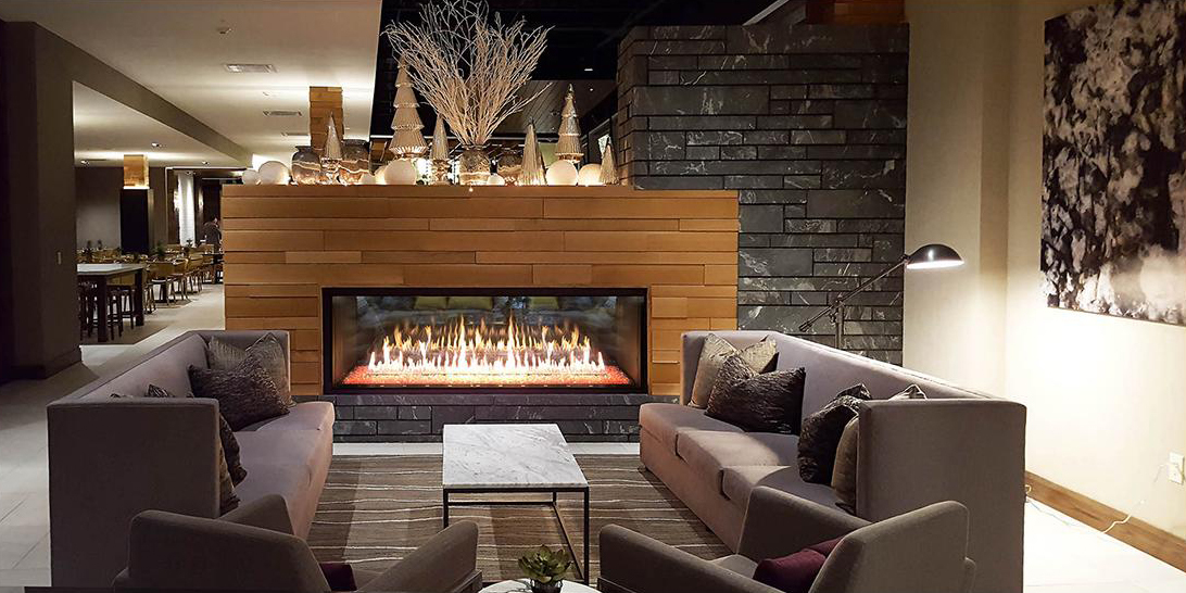Fireplace_Restuarant_Waiting_Area | Stellar Hearth Products