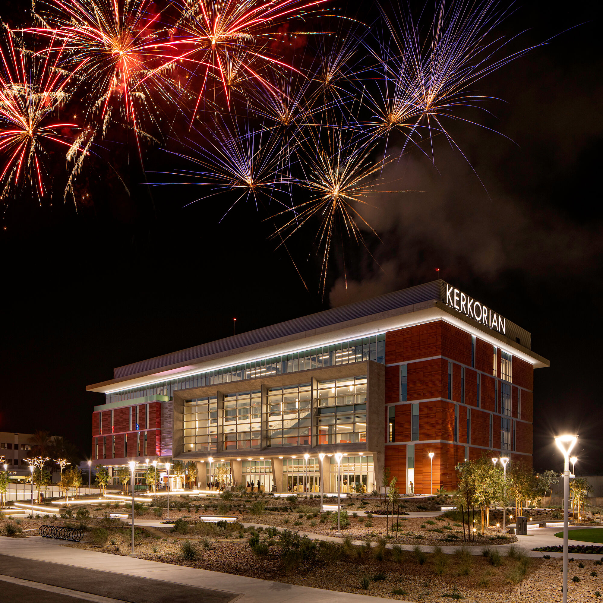 Fireworks over Kerkorian | TSK Architects