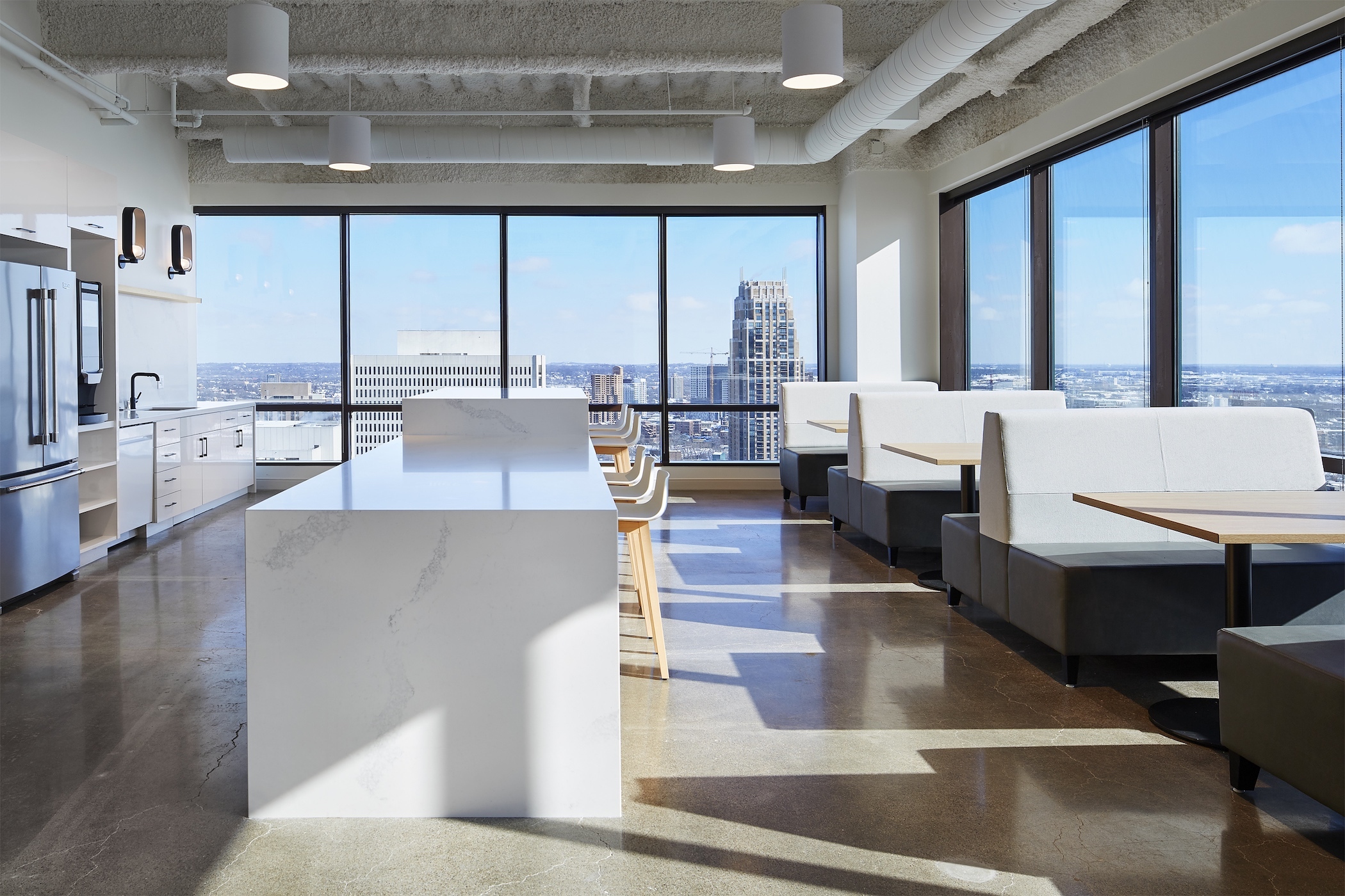 Fluid Interiors Amplifon Minneapolis Minnesota Office Space Design ...