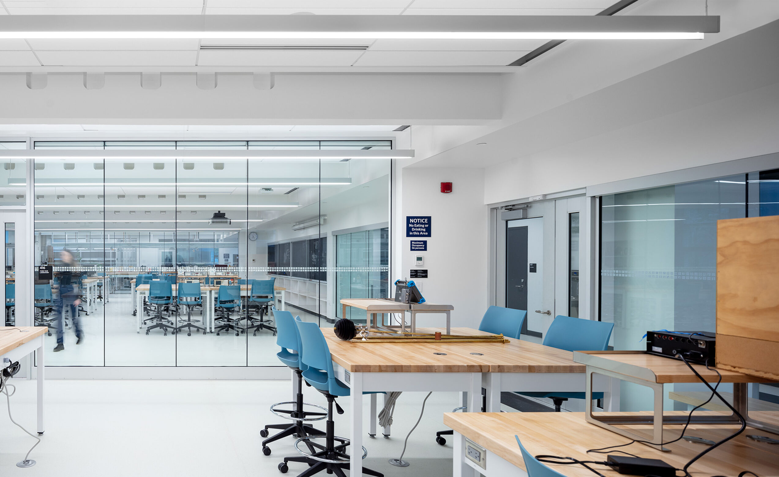 Fluxwerx Education Lab UBC Hebb Profile Lighting | Fluxwerx