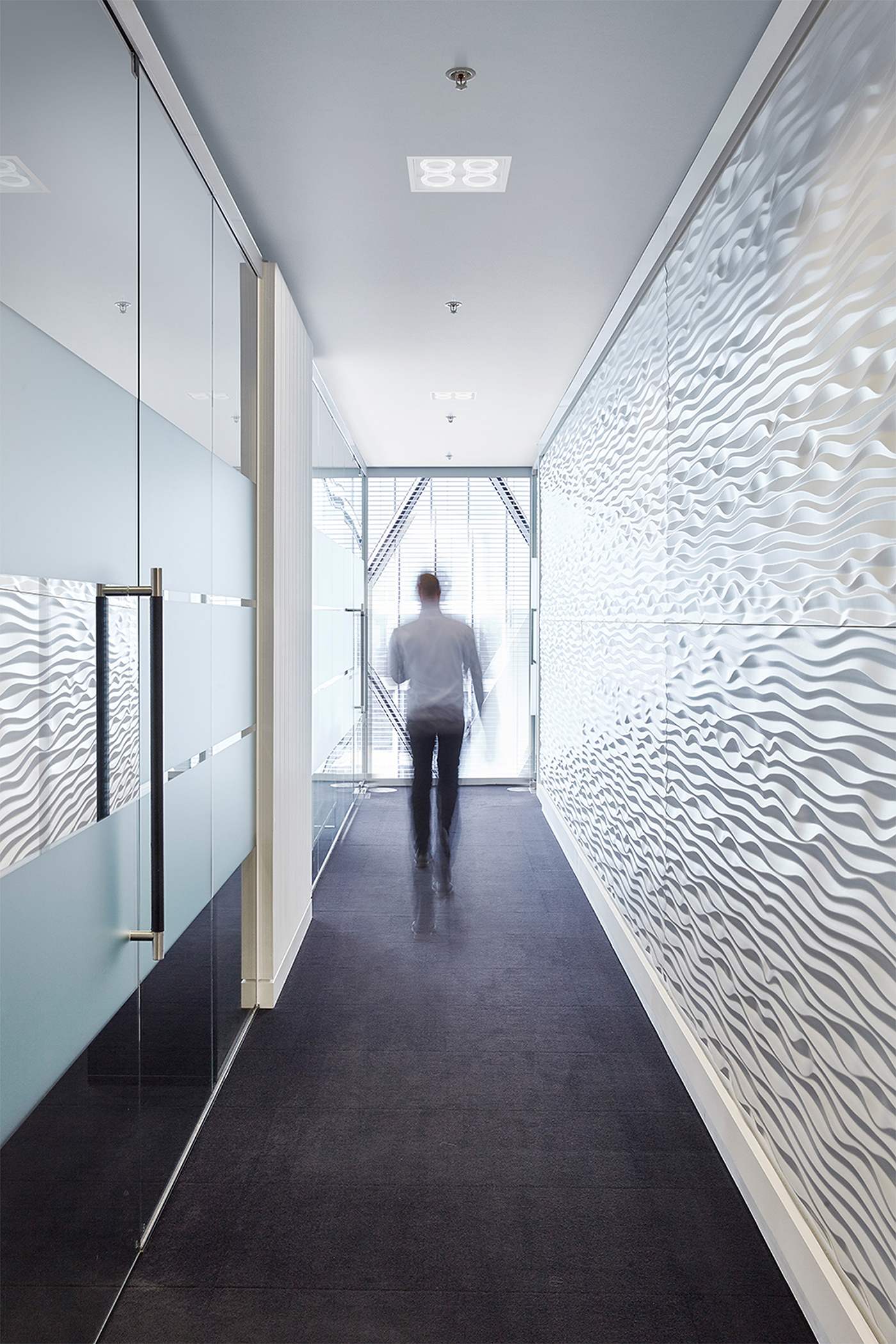 Fluxwerx Loop Recessed LED Luminaire Hallway Design Ideas | Fluxwerx