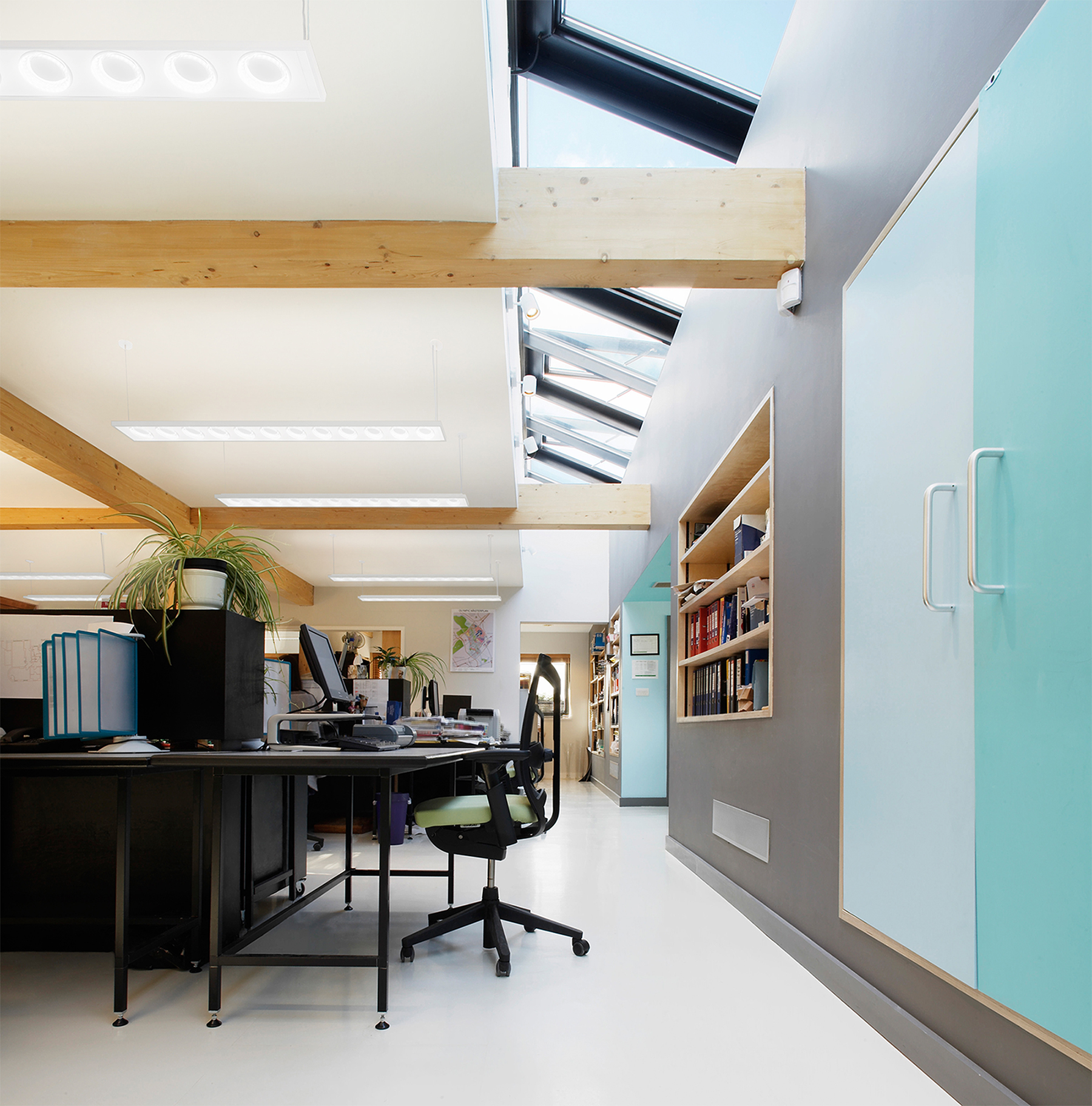 Fluxwerx Loop Suspended Linear Pendant LED Luminaire Office Space ...
