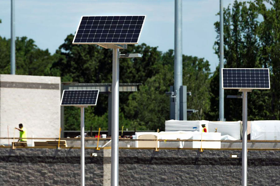 Fredericksburg Baseball Stadium Parking | SEPCO - Solar Electric Power ...