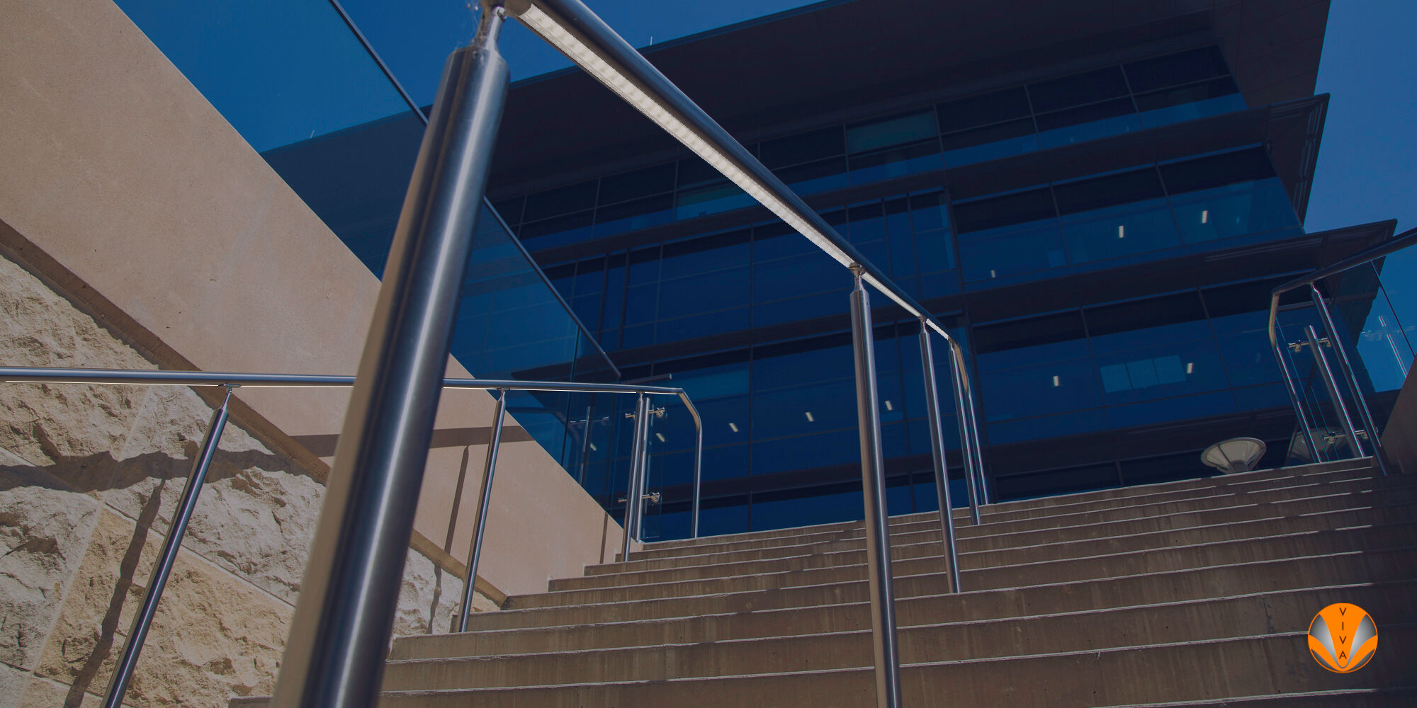 FREE STANDING RAILING TOYOTA HQ 32 of 401 | VIVA Railings