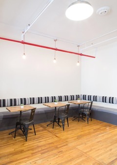 From The Source Hinge Corporate Office Workspace Booths Kali Tables and ...