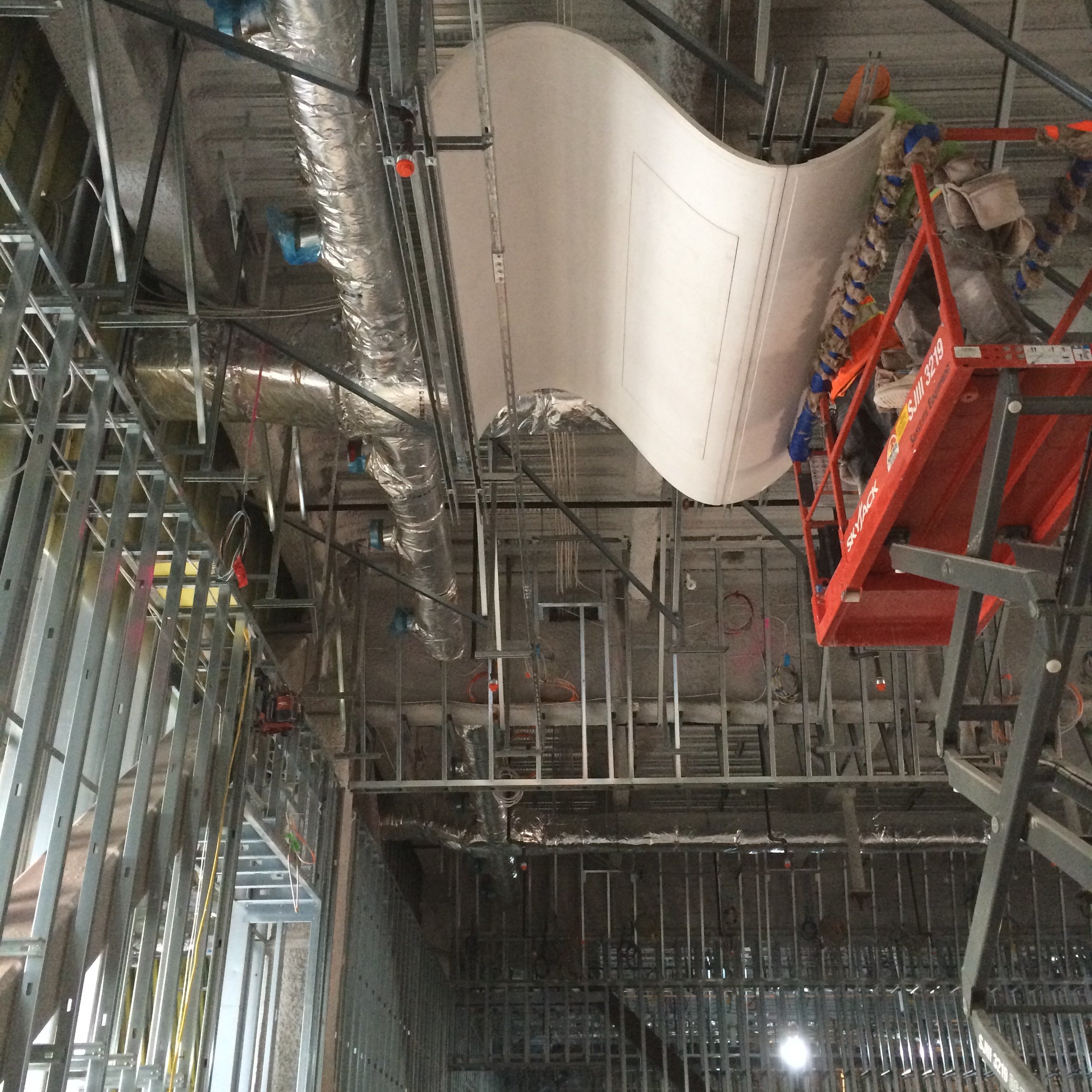 GC Products SF Moma interior ceiling construction | GC Products