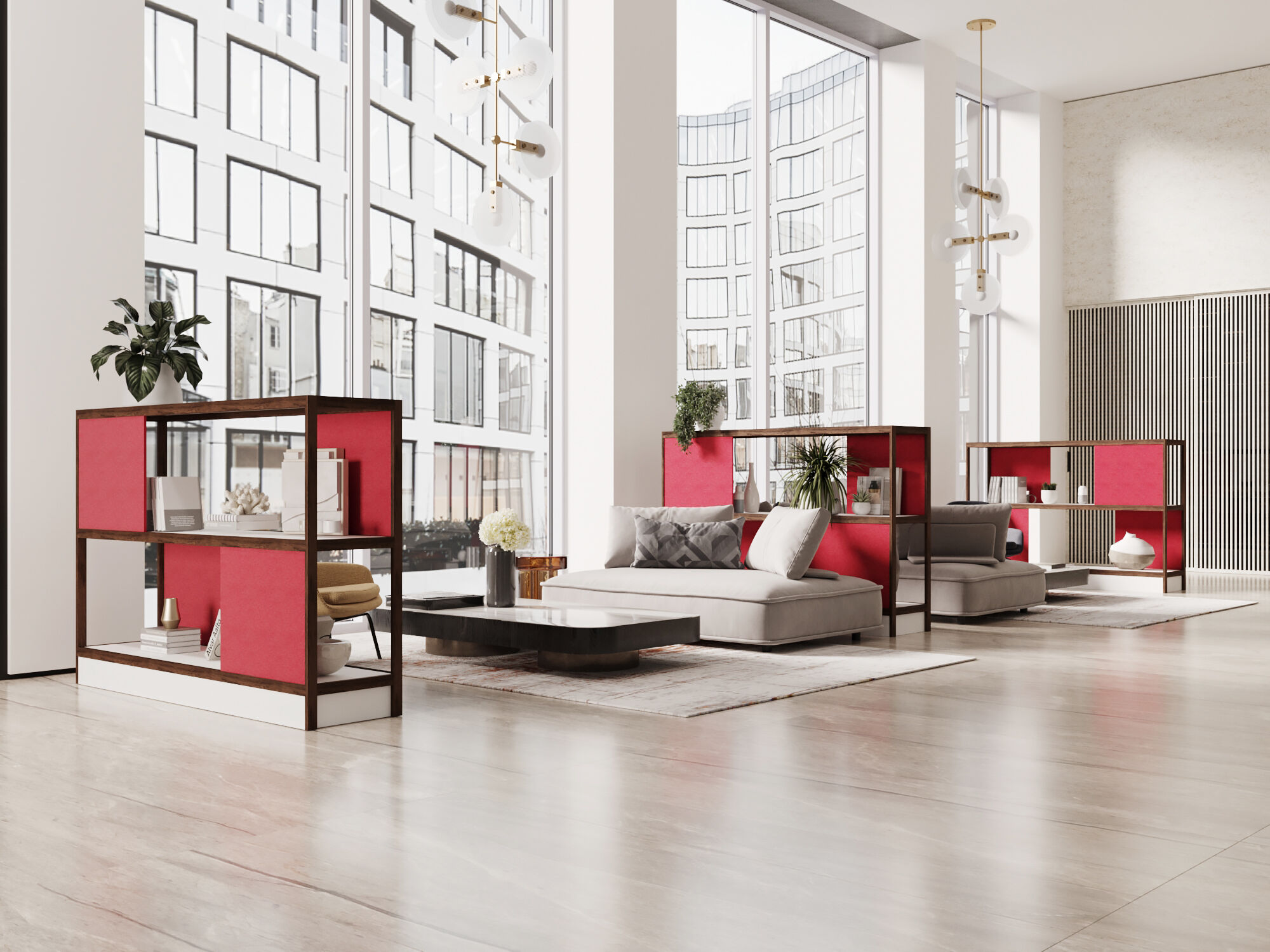 Ghent Control Shelving Unit Lounge Seating | Ghent