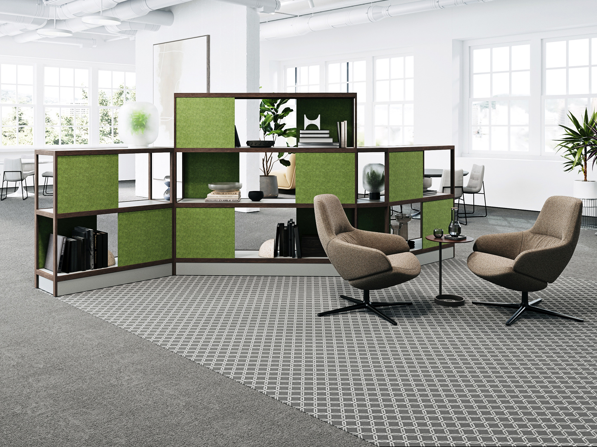 Ghent Control Shelving Unit Partition | Ghent