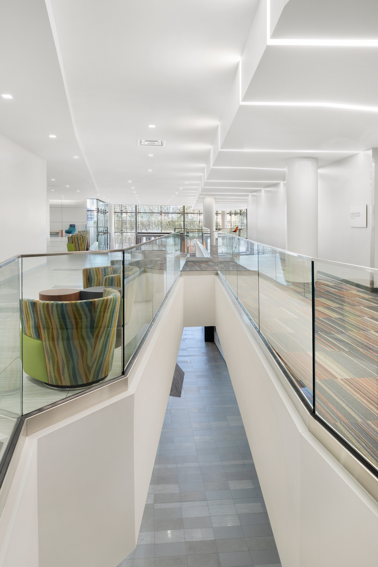 Glass Walkway, Glass Railing | Giroux Glass Inc.