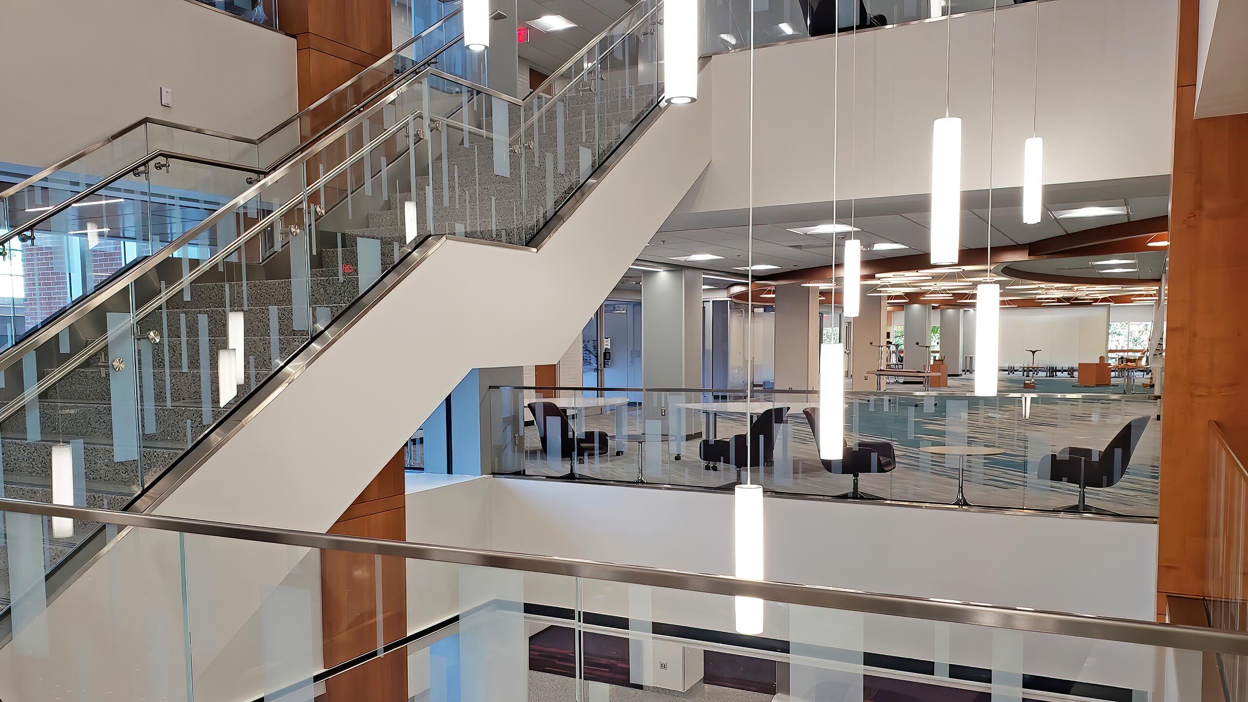 Glasshape North Carolina State University Education Design Suspended ...