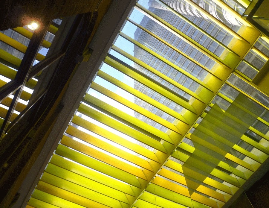 Glazing Vision Multipart Flushglaze Glass Skylight Below View | Glazing ...