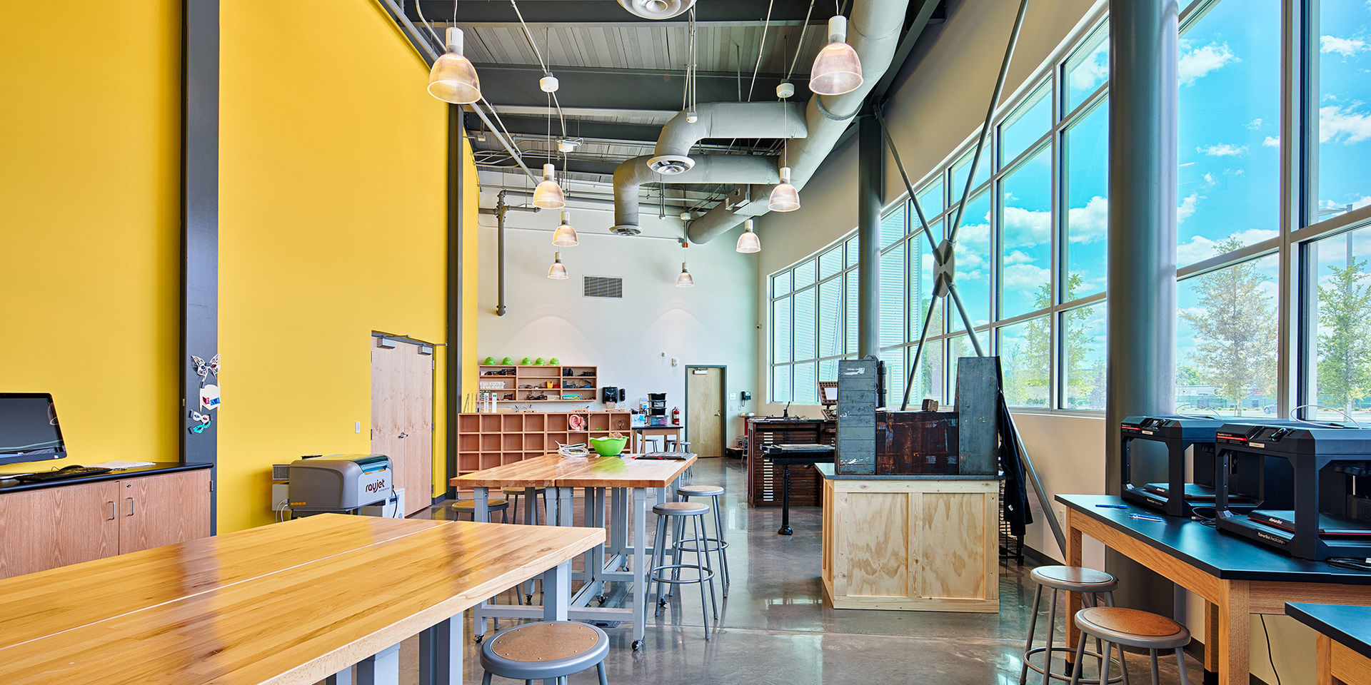 GWWO Architects Cade Museum multipurpose room | GWWO Architects
