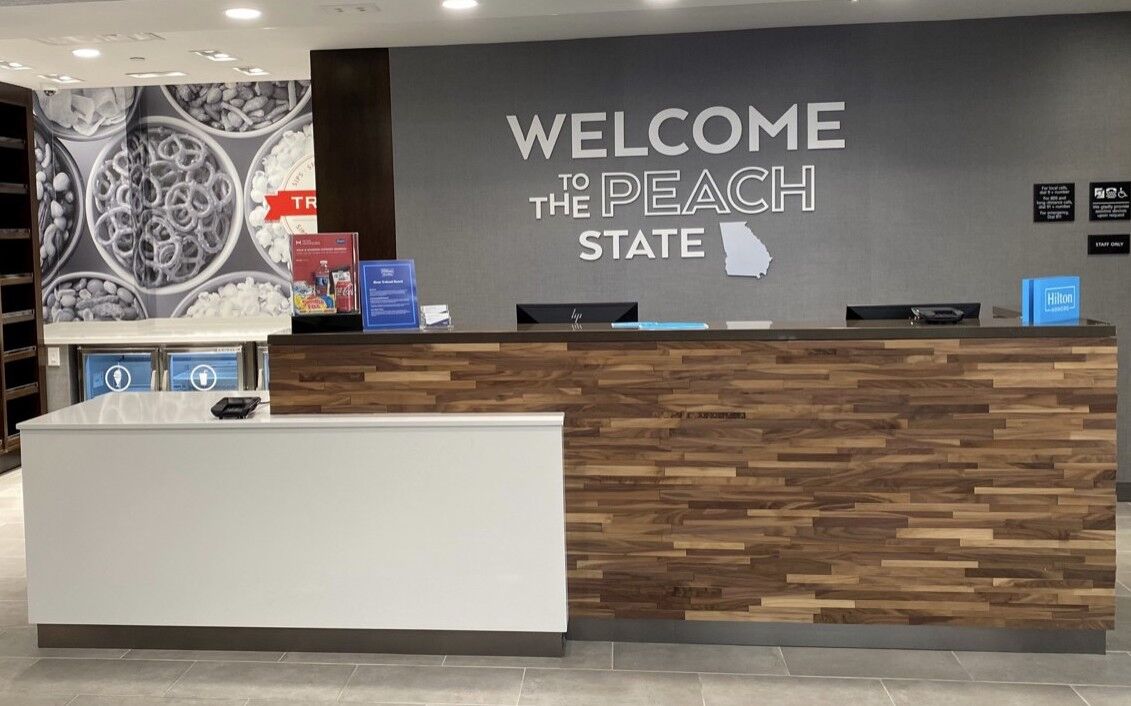 Hampton Hilton Columbus Reception | ASI | Architectural Systems, Inc.