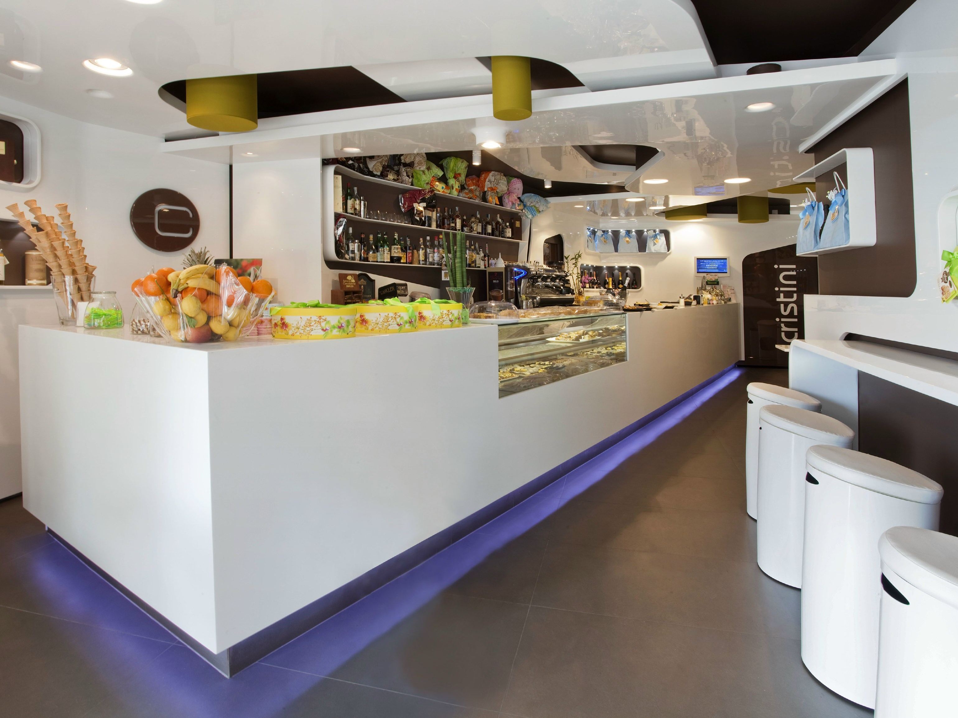 Hanex Solid Surfaces Restaurant Counter Materials | Hyundai L&C USA