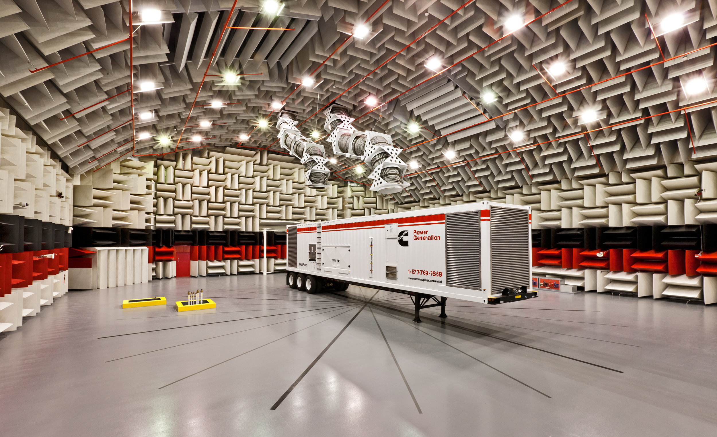 HCM Architects Cummins Test Facility Interior Test Chamber Hagen ...