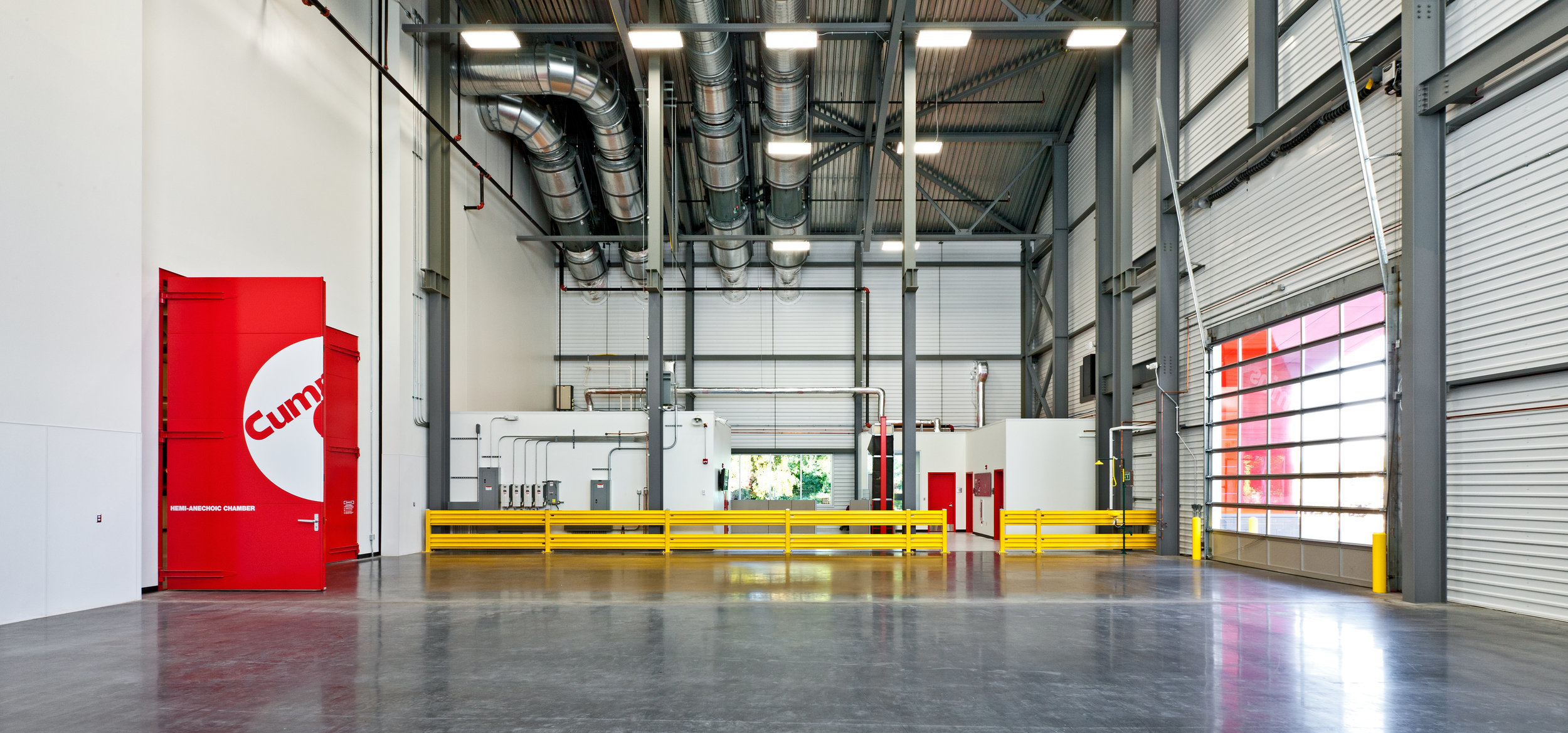 HCM Architects Cummins Test Facility Vehicle Bay Hagen, Christensen ...