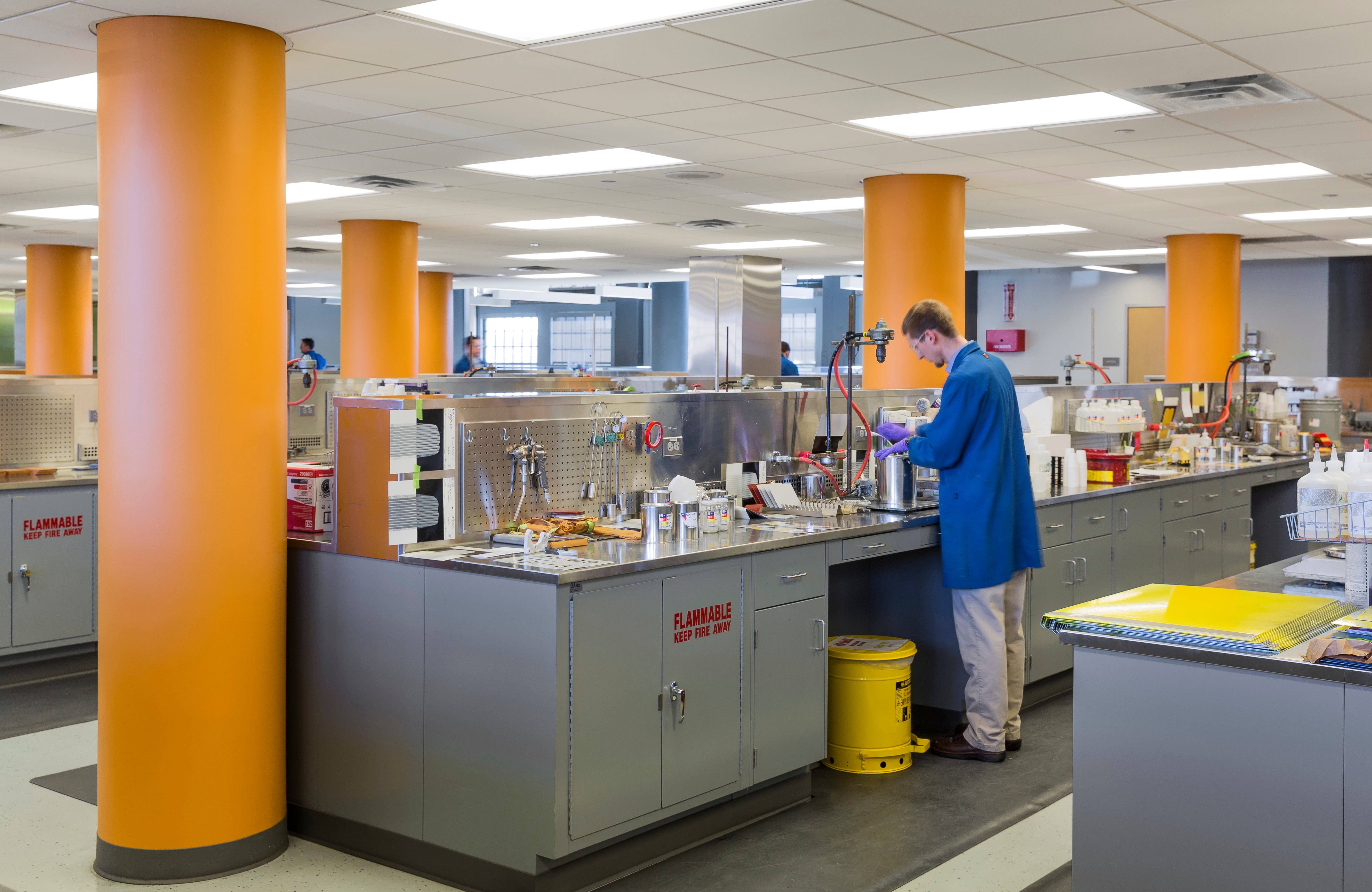 HCM Architects Valspar Facility Laboratory Minneapolis Minnesota Hagen ...