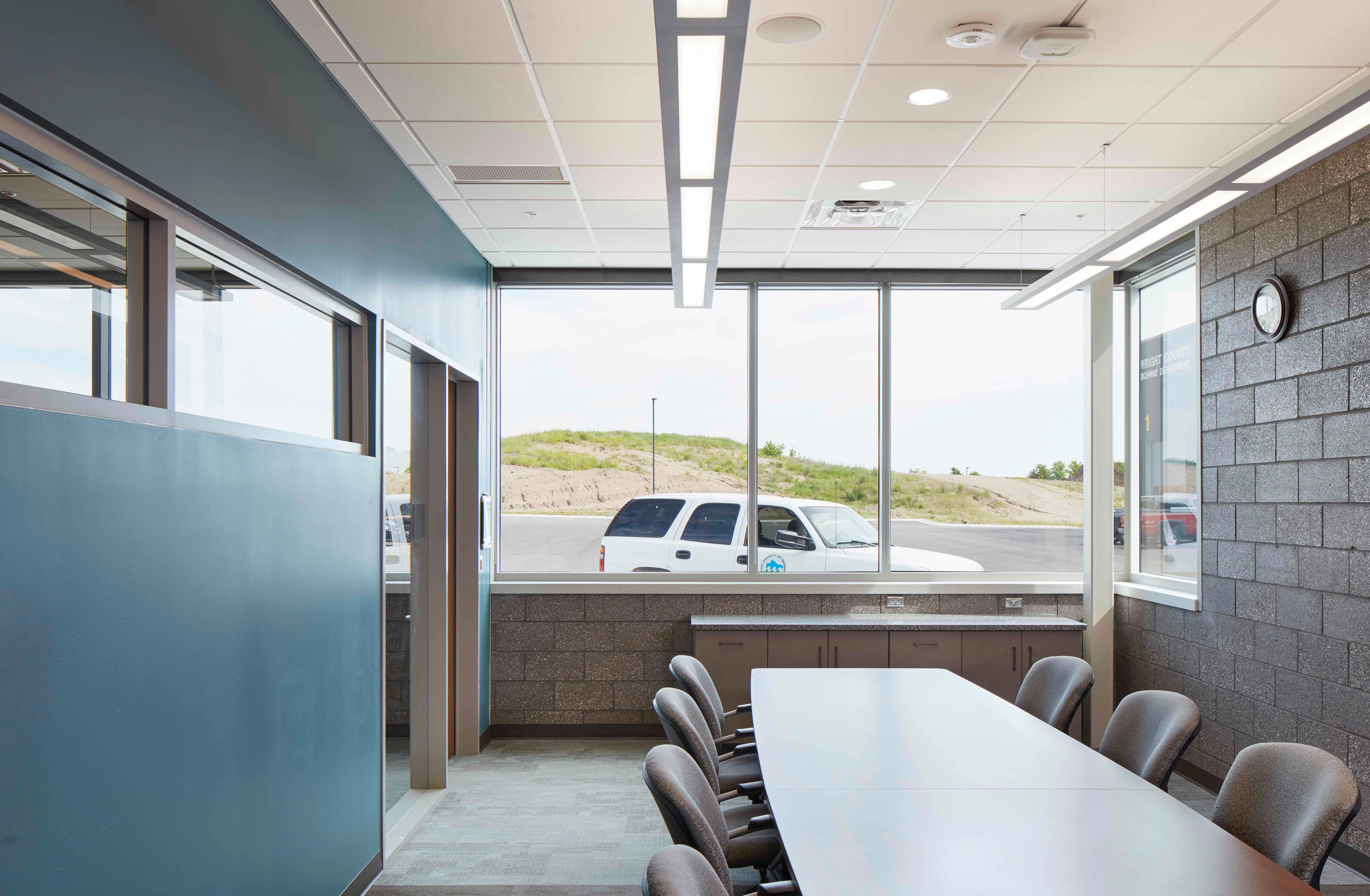 HCM Architects Wright County Highway Department Conference Room Design ...