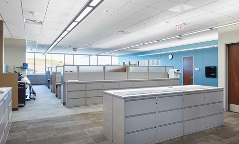 HCM Architects Wright County Highway Department Conference Room Windows ...