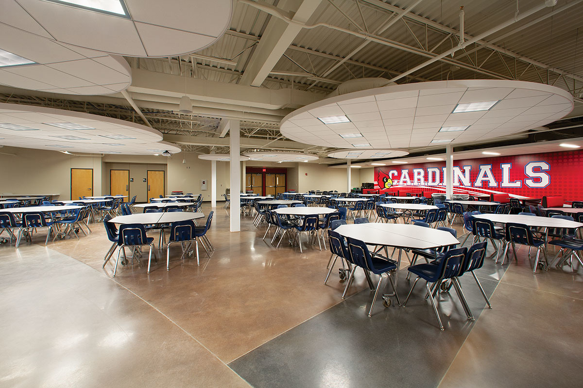 HE Williams HE3 WCHS Cafeteria | H.E. Williams, Inc.