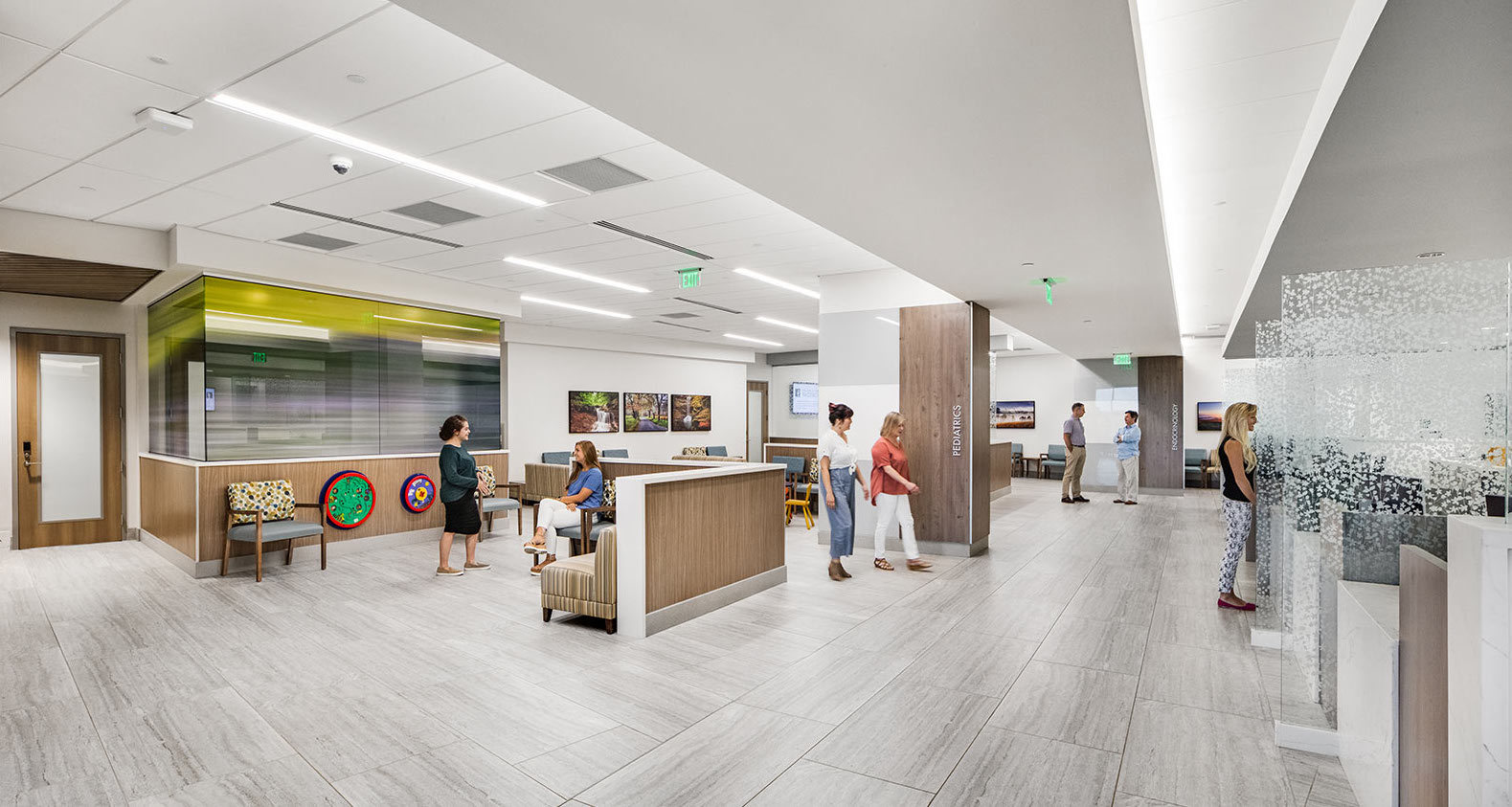 Healthcare patient check in area | ESA