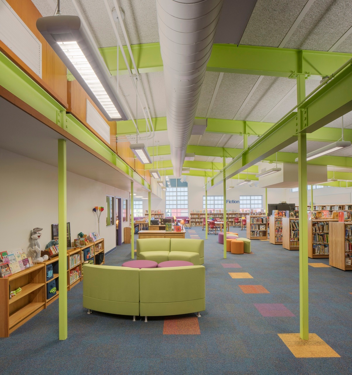Heimsath Architects Andrews Elementary School Design Library Design ...