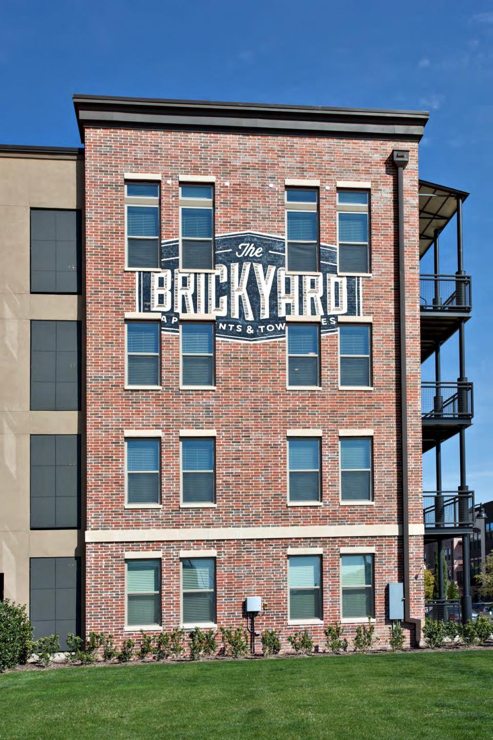 Hensley Lamkin Rachel Brick Yard Exterior Brick Signage | Hensley ...