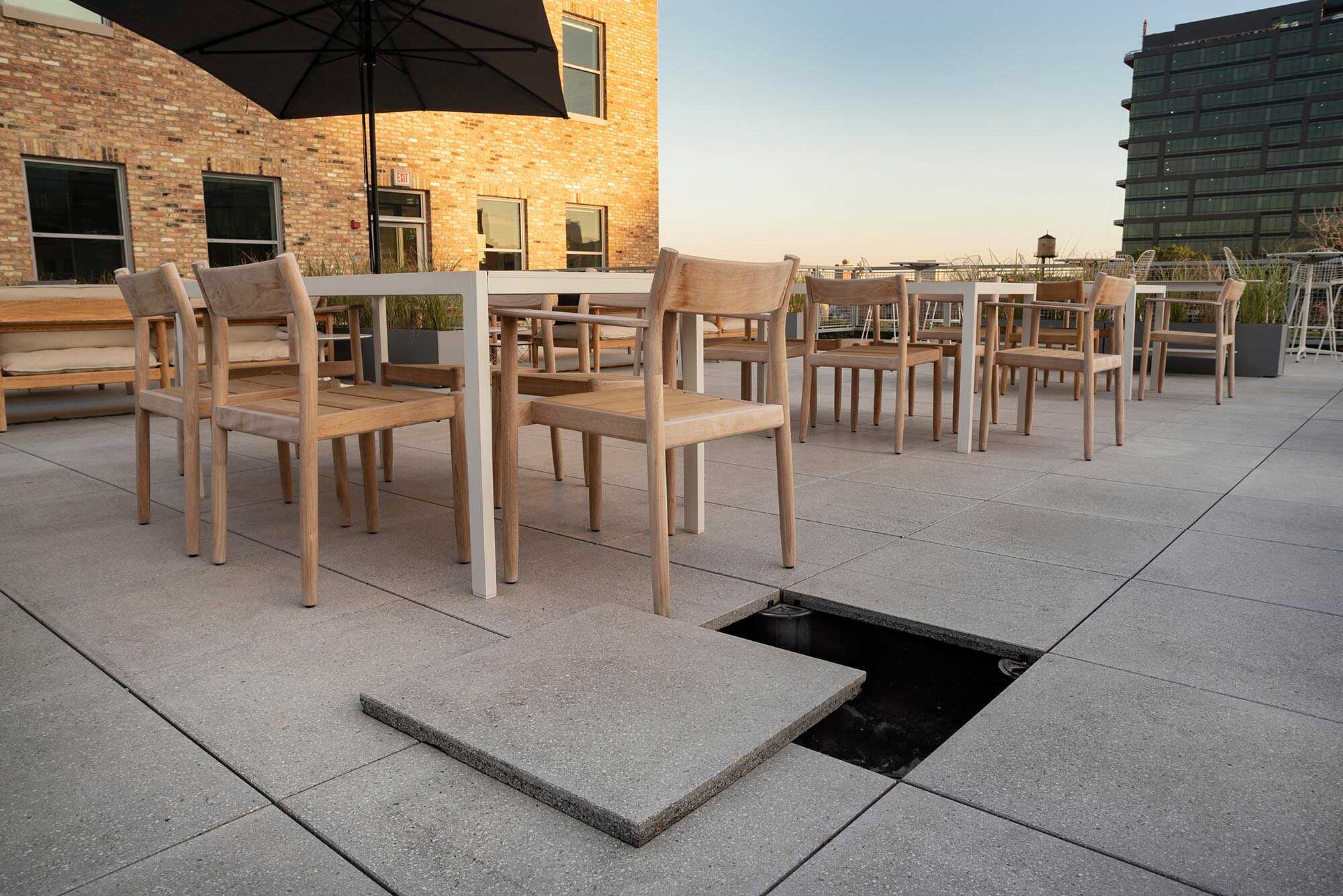 Herman Miller Outdoor Raised Access Floors | Tate Inc.
