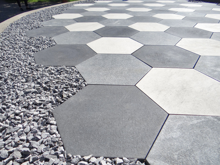 Hexagonal Paver Pattern | Archatrak