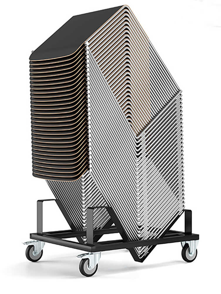 High Density Stacking (HDS) Desk - Trolly | Sandler Seating