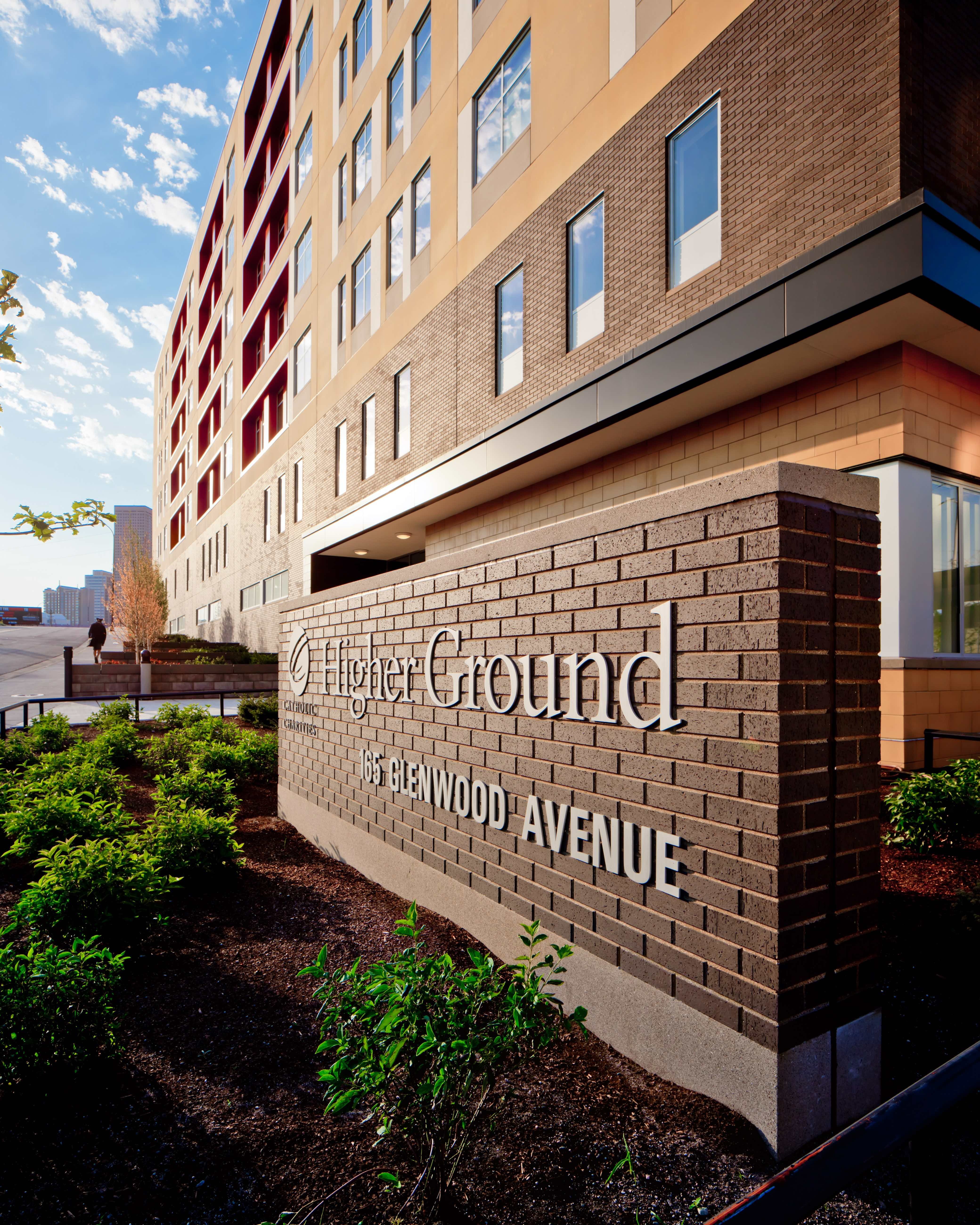 Higher Ground Signage Wells Concrete | Wells Brand