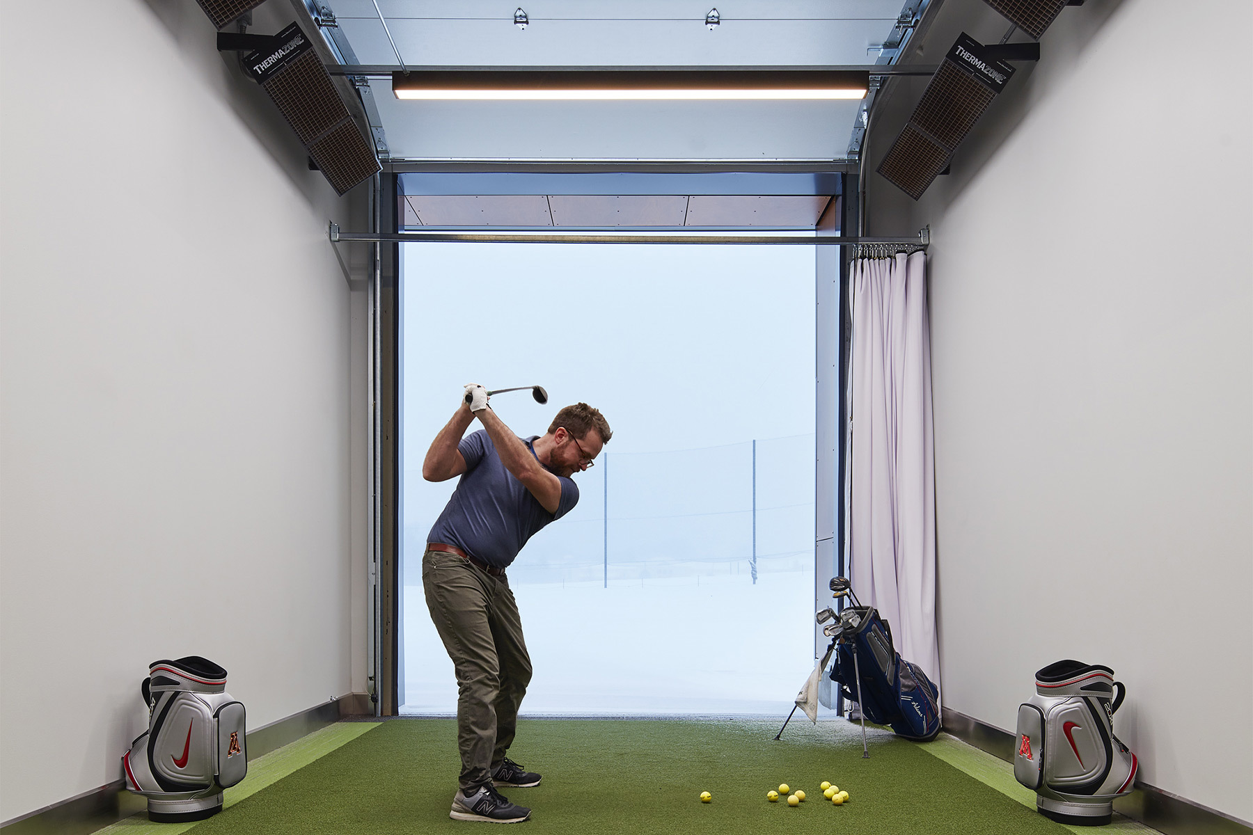 Hitting bay | Emanuelson-Podas // MEP Consulting Engineers