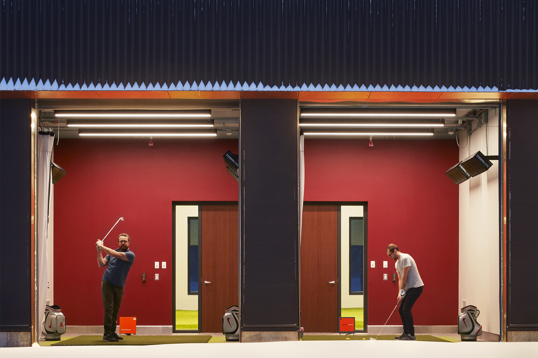 Hitting bays | Emanuelson-Podas // MEP Consulting Engineers