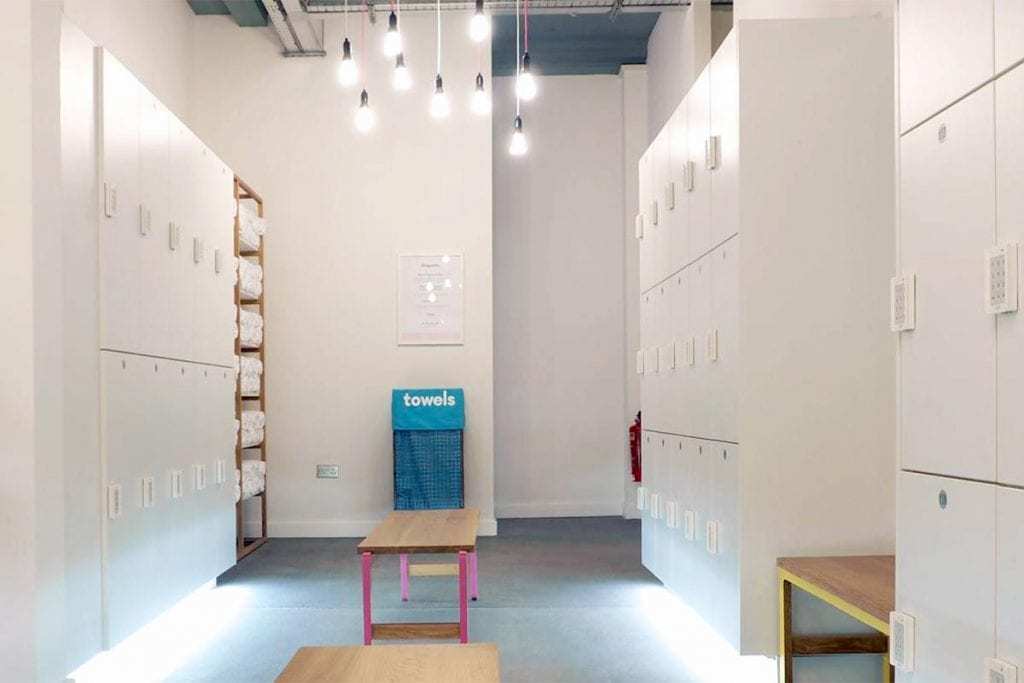 Hollman Inc Soul Cycle Fitness Locker Room Lighting and Finish ...