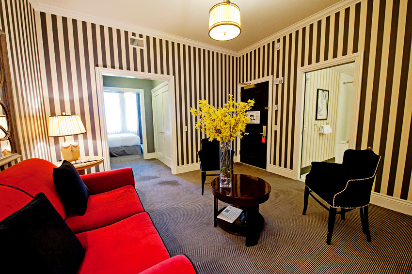 Hotel Sitting Room QuietRock sound reducing drywall Citizen Hotel ...