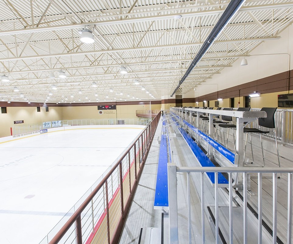 HTG Architects Ice Skating Arena Stands | HTG Architects