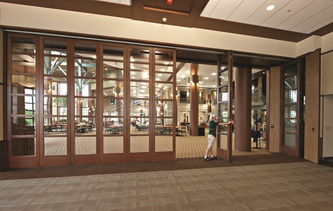 Timberframe™ GlassWall | Hufcor