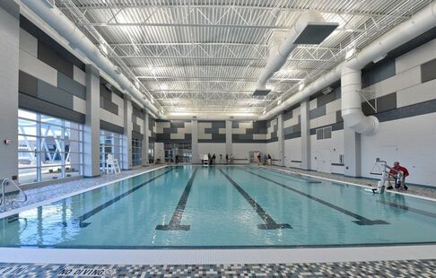 Huntsville Aquatic Center Lighting Design | Meteor Lighting