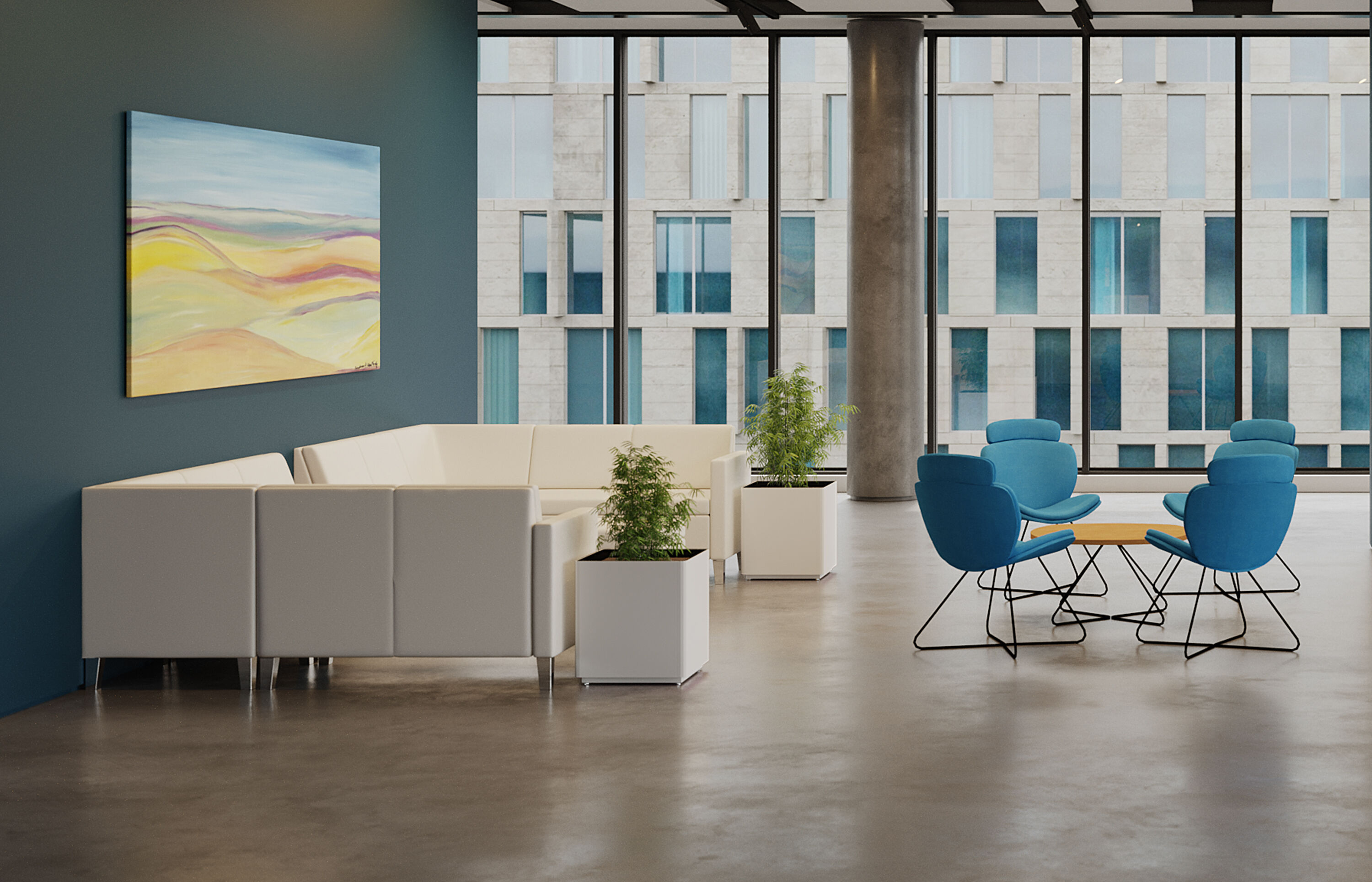 Indiana Furniture Reception and Waiting Area Spirit Spirit Table Isla ...